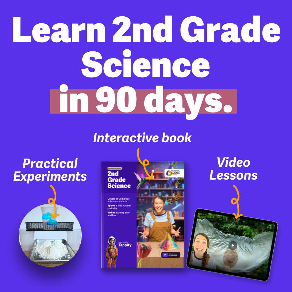 Comprehensive 2nd Grade Science Curriculum – Tappity Science - Child ...